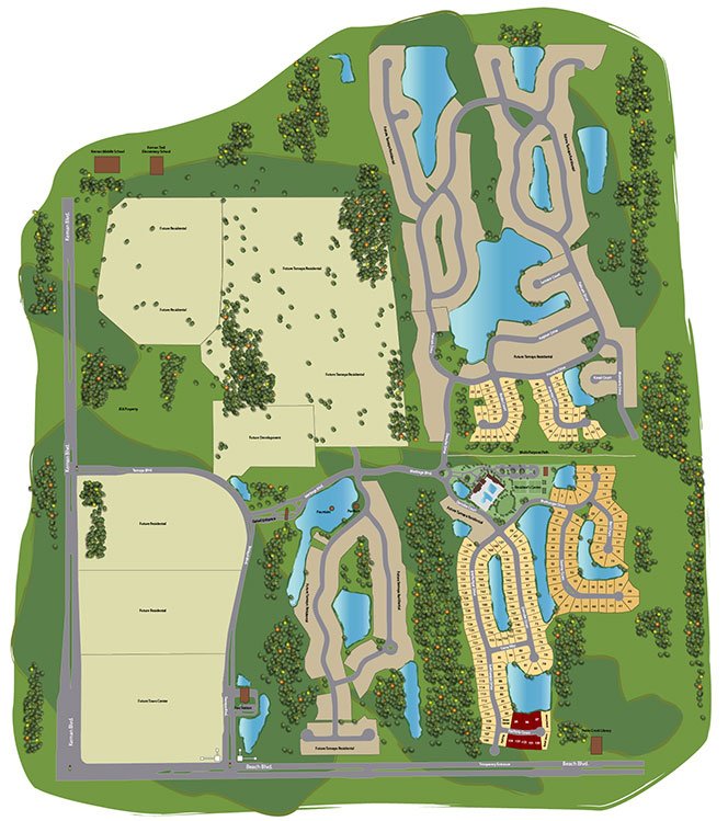 Tamaya Sitemap | Tamaya ~ An ICI Homes Community
